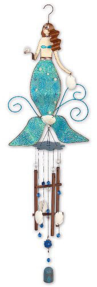 Sunset Vista Design Studios Beach Collection Wind Chime, Splash Mermaid ...
