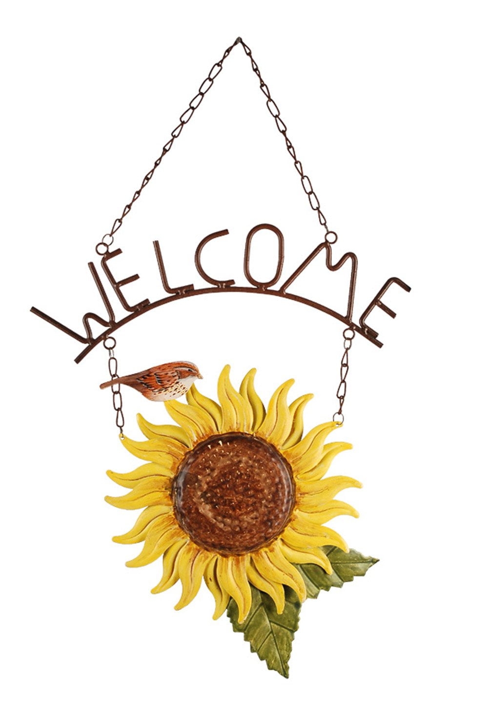 Sunset Vista Design Studios Birds of a Feather Hanging Metal Welcome ...