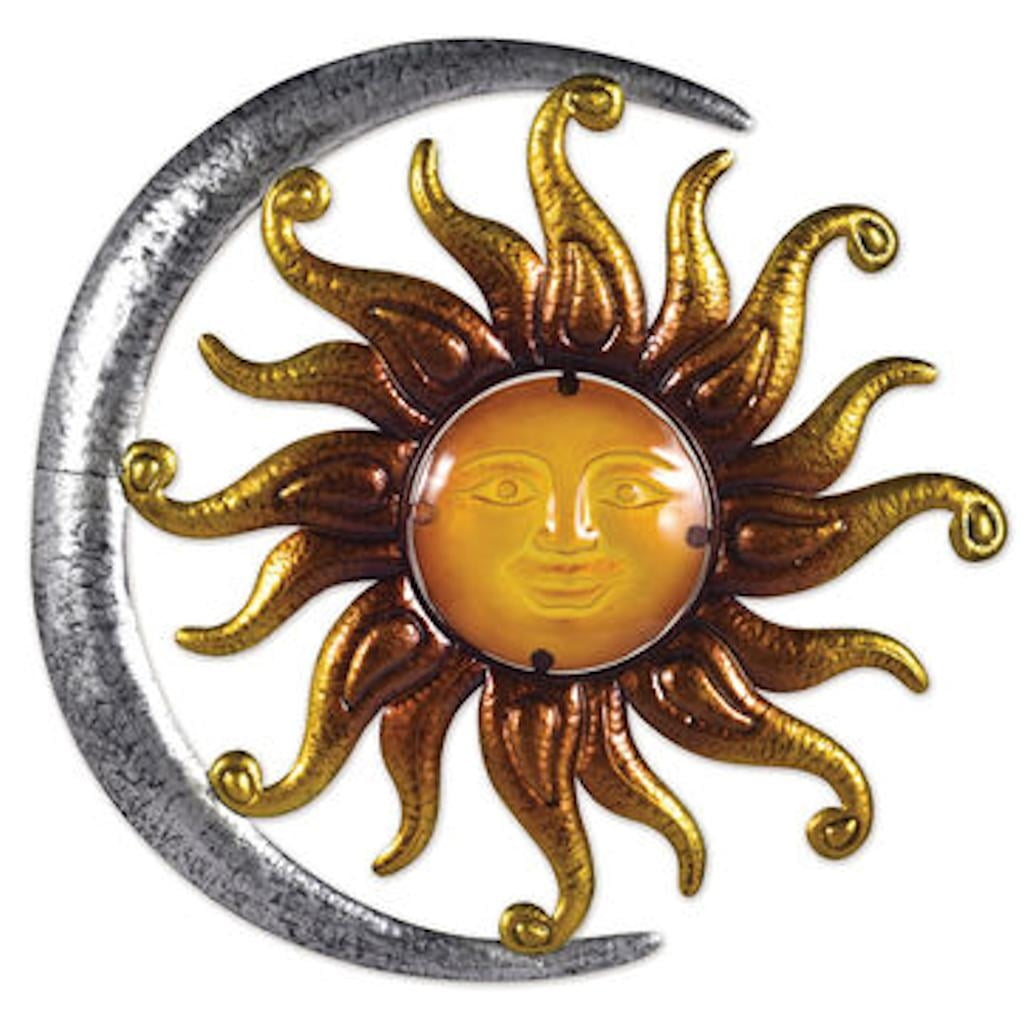 Sunset Vista Designs 417746 - Moon and Sun Wall Decor 18" (94222) Sun ...