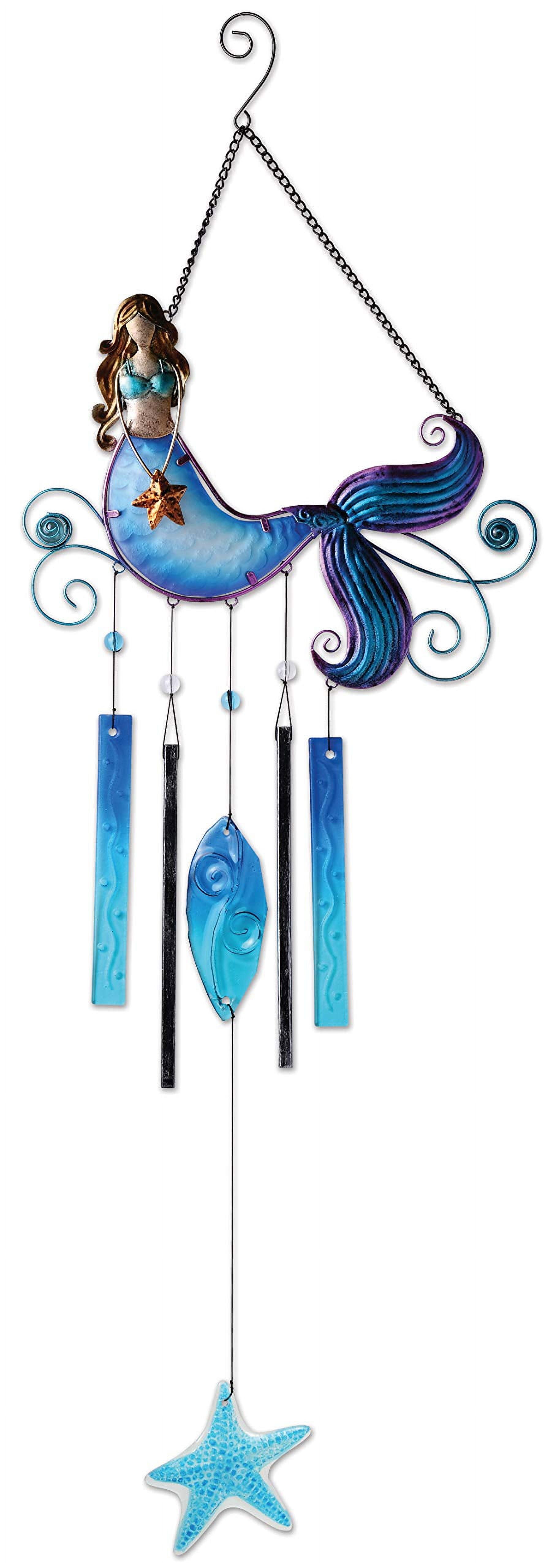 Sunset Vista Designs Beautiful Mermaid Wind Chime, 37" - Walmart.com