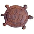 Sunset Vista Designs Cast Iron Turtle Garden Stepping Stone, 13-Inch ...