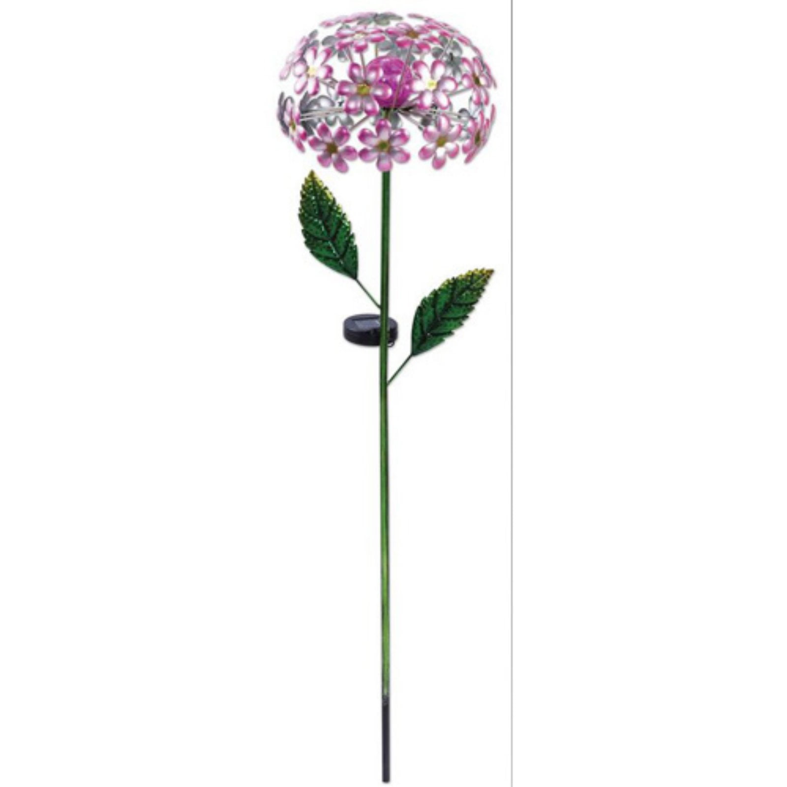 Sunset Vista Designs Co. Hydrangea Solar Garden Stake - Walmart.com