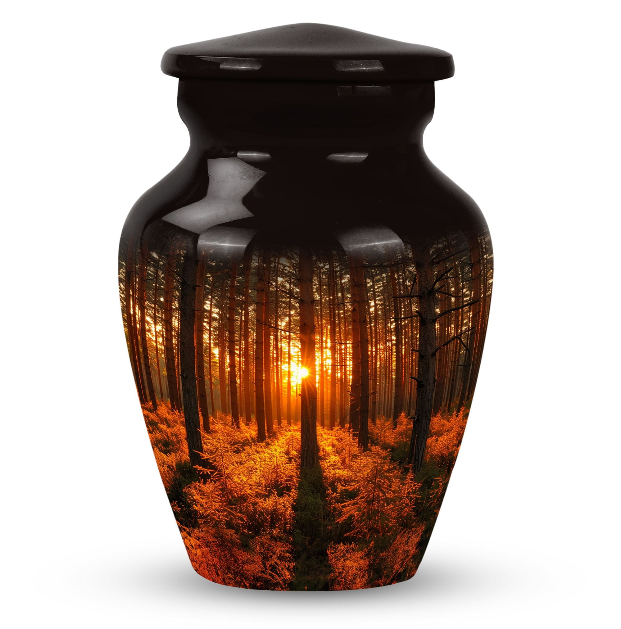 Sunset Whispers in the Forest - Unique Keepsake Urn for Adult Female ...