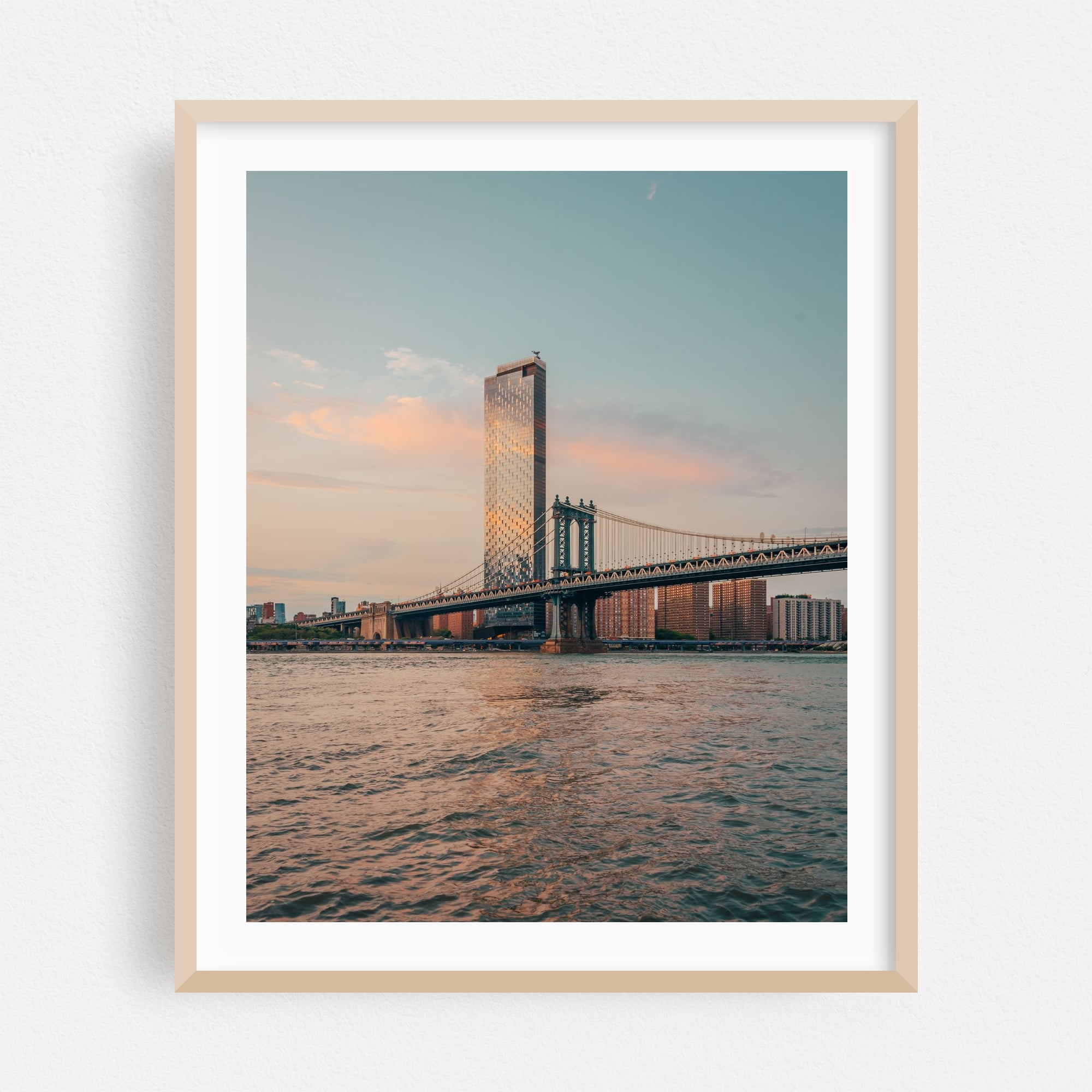 Sunset from DUMBO 05 - Brooklyn New York Photography Bridge Cityscape ...