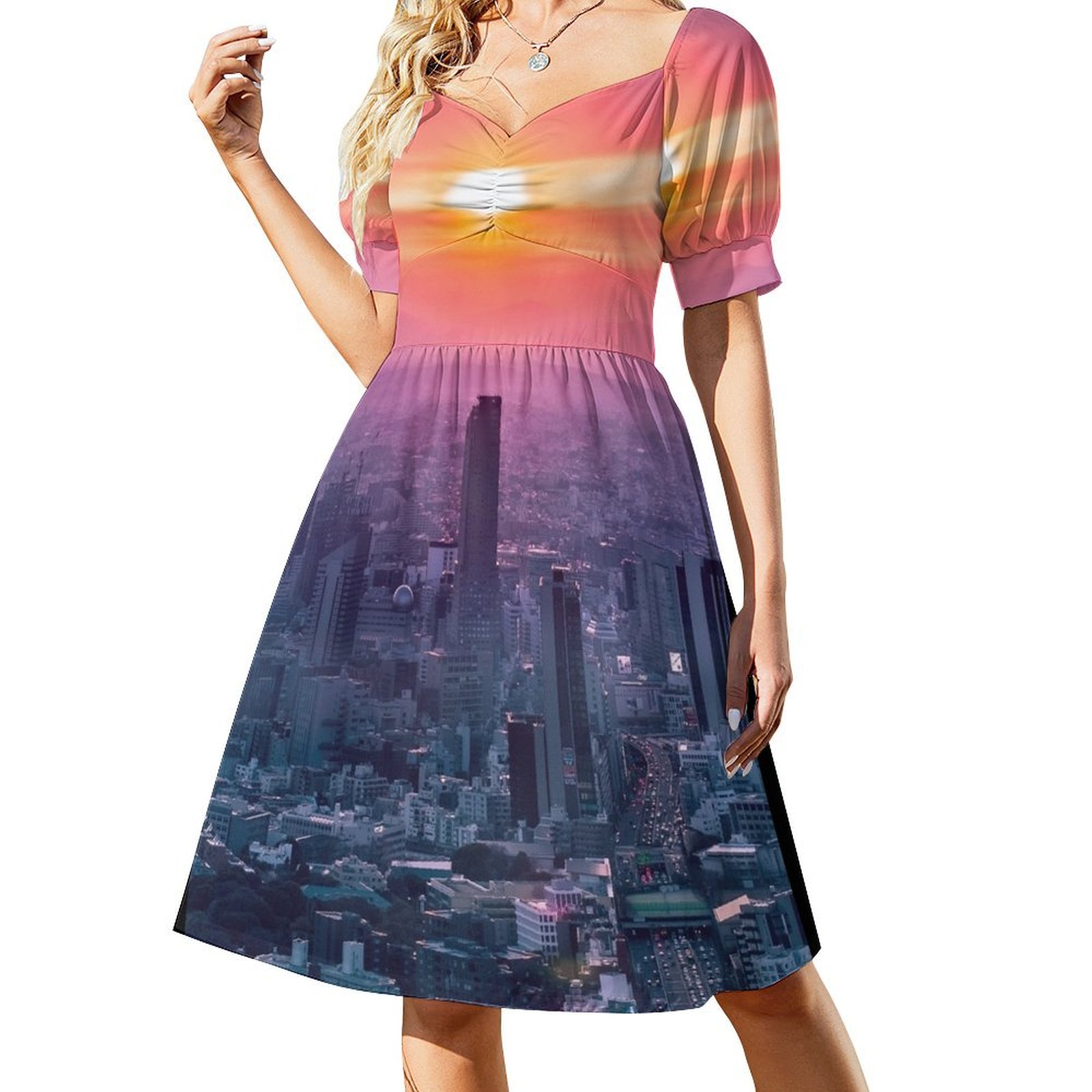 Sunset over Tokyo Dress elegant women's dresses for wedding evening ...