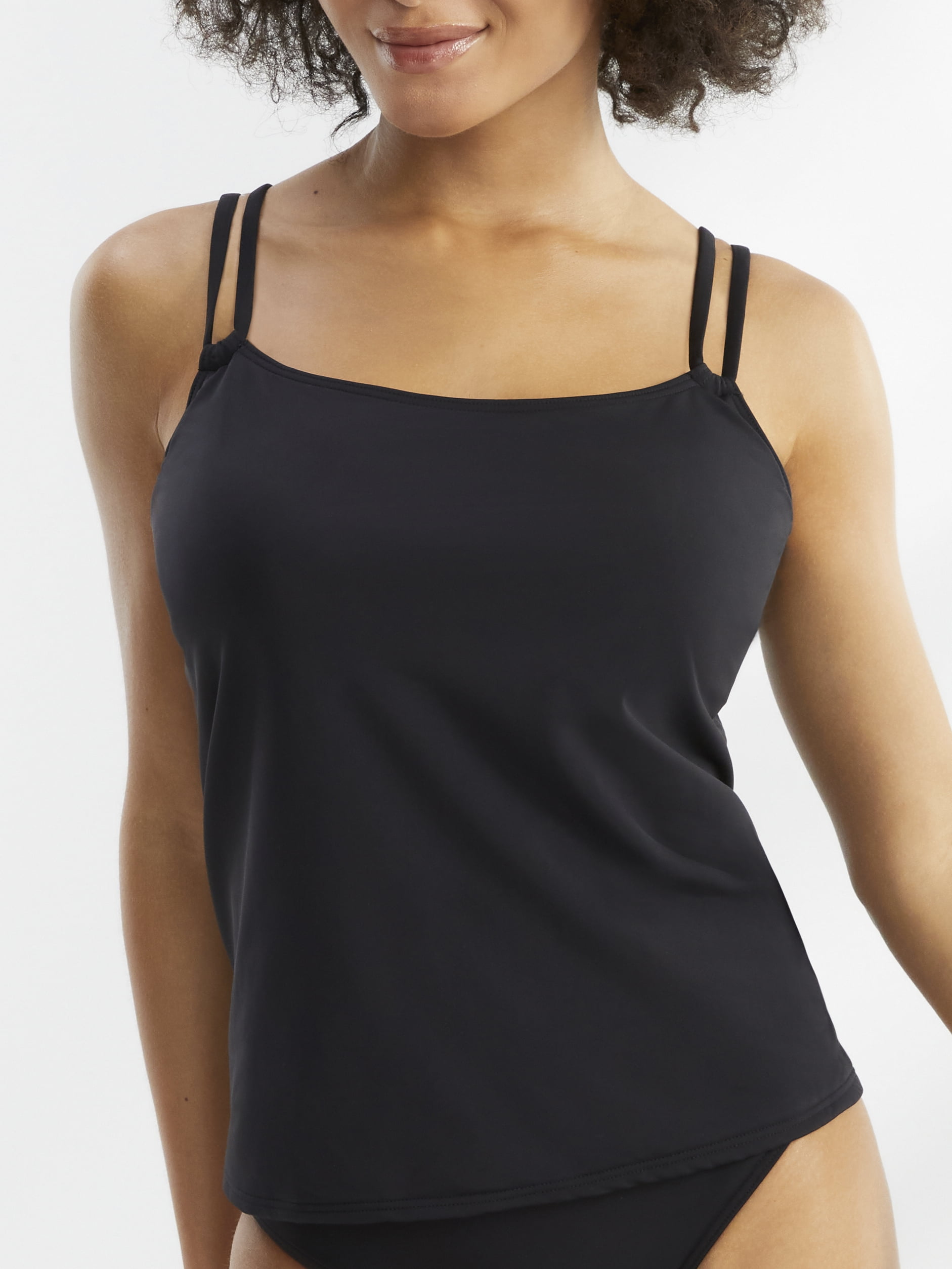 Sunsets Swimwear Black Taylor Tankini Top - Walmart.com