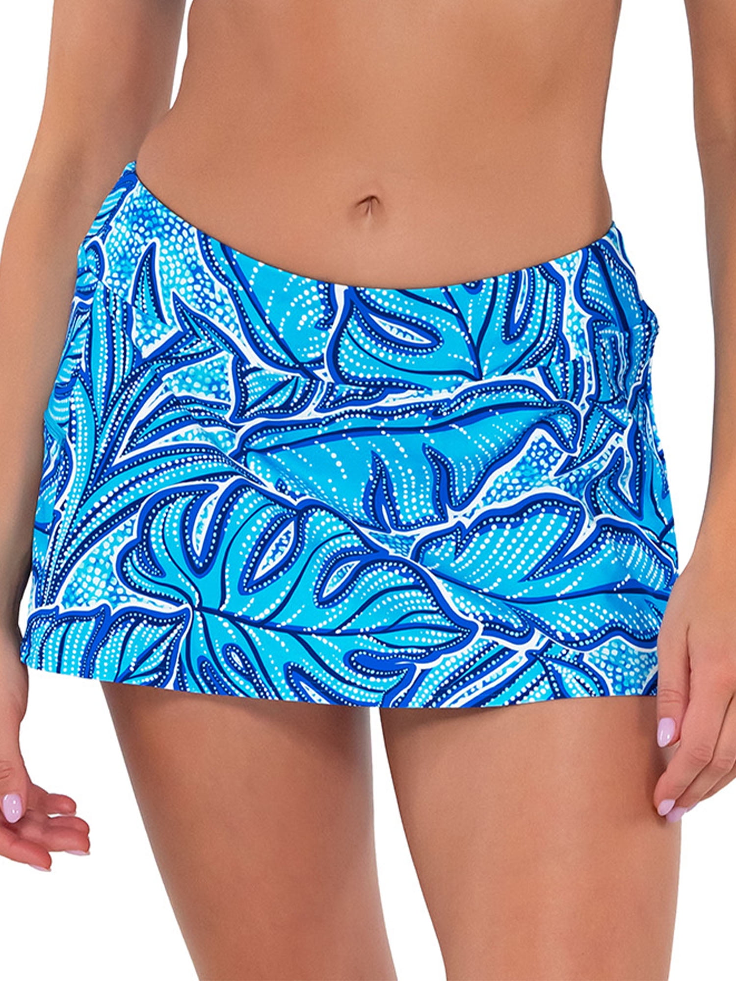 Sunsets Swimwear Seaside Vista Sporty Swim Skirt - Walmart.com