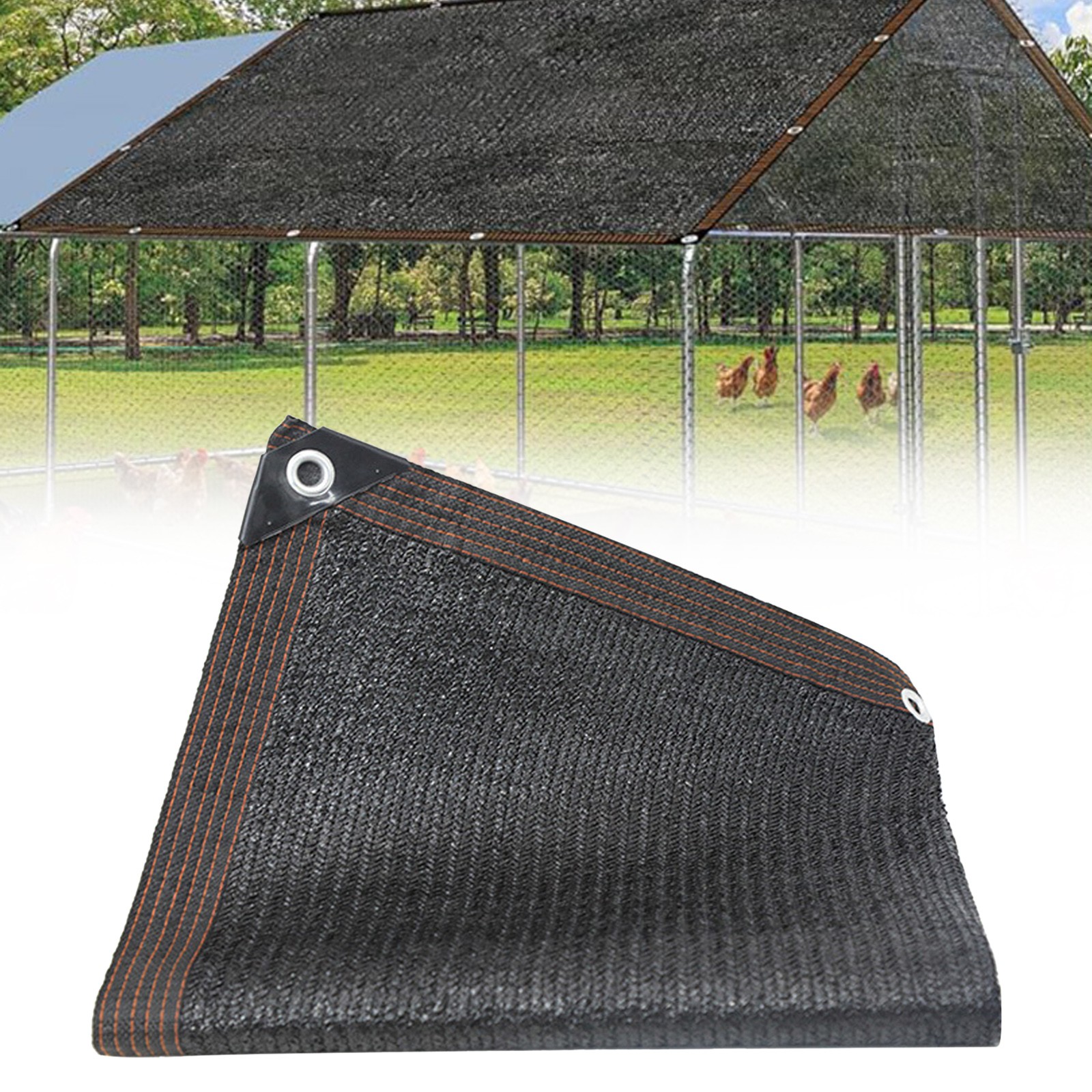 Sunshade Net Black, 1 Pc Shade Cloth, Densified and Thickened Garden ...