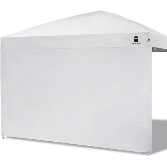 Sunshade Sidewall for 10x10 Pop Up Canopy Tent - Straight Leg, Instant ...