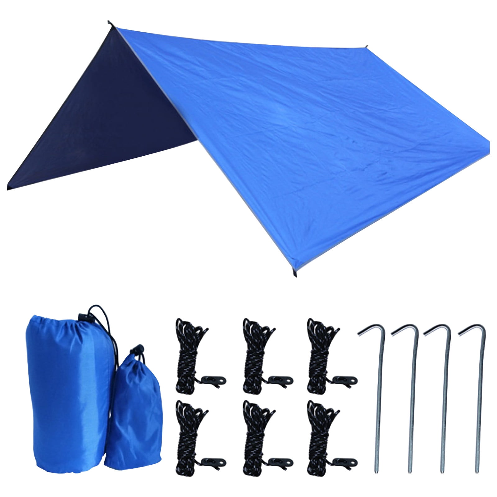 Sunshade Tent, Portable Beach Shade Awning with Lightproof and ...
