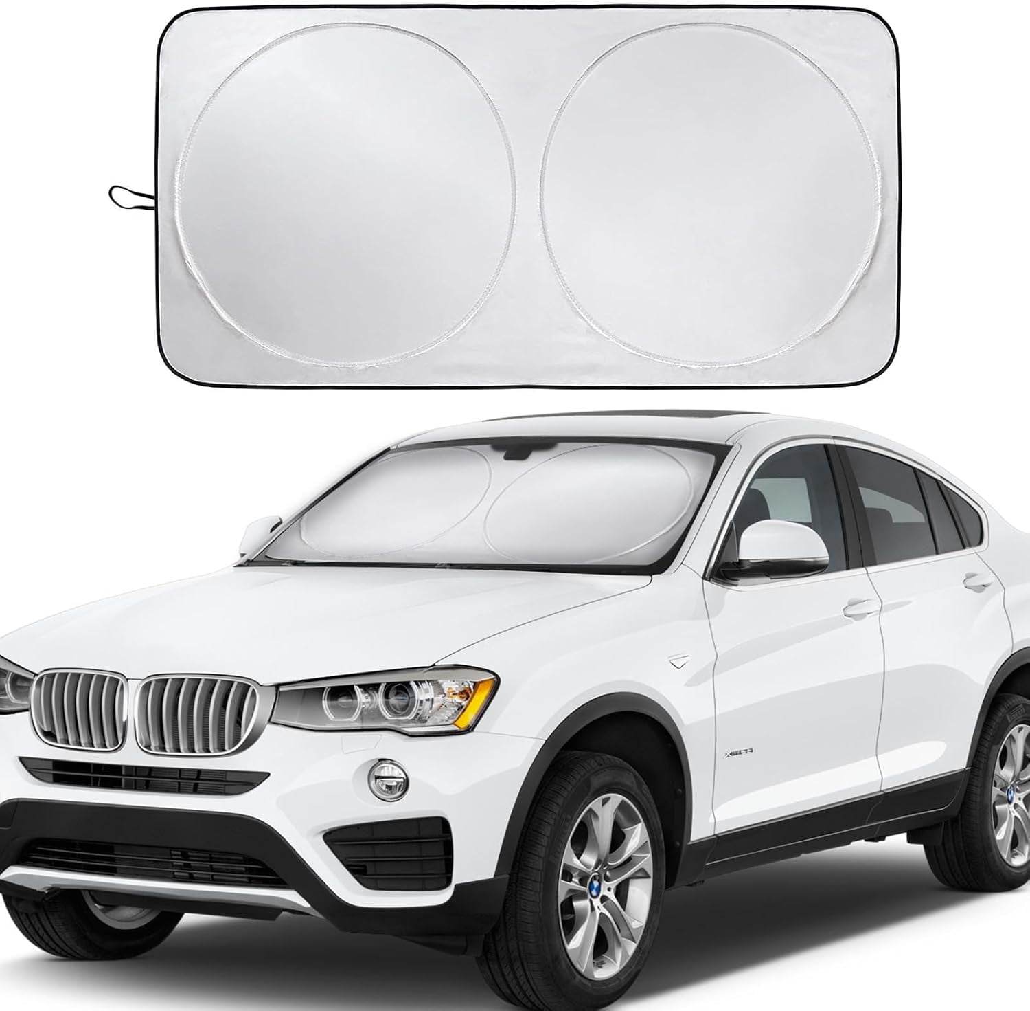 Sunshade for Car Windshield,Foldable Car Windshield Sun Shade,Front ...
