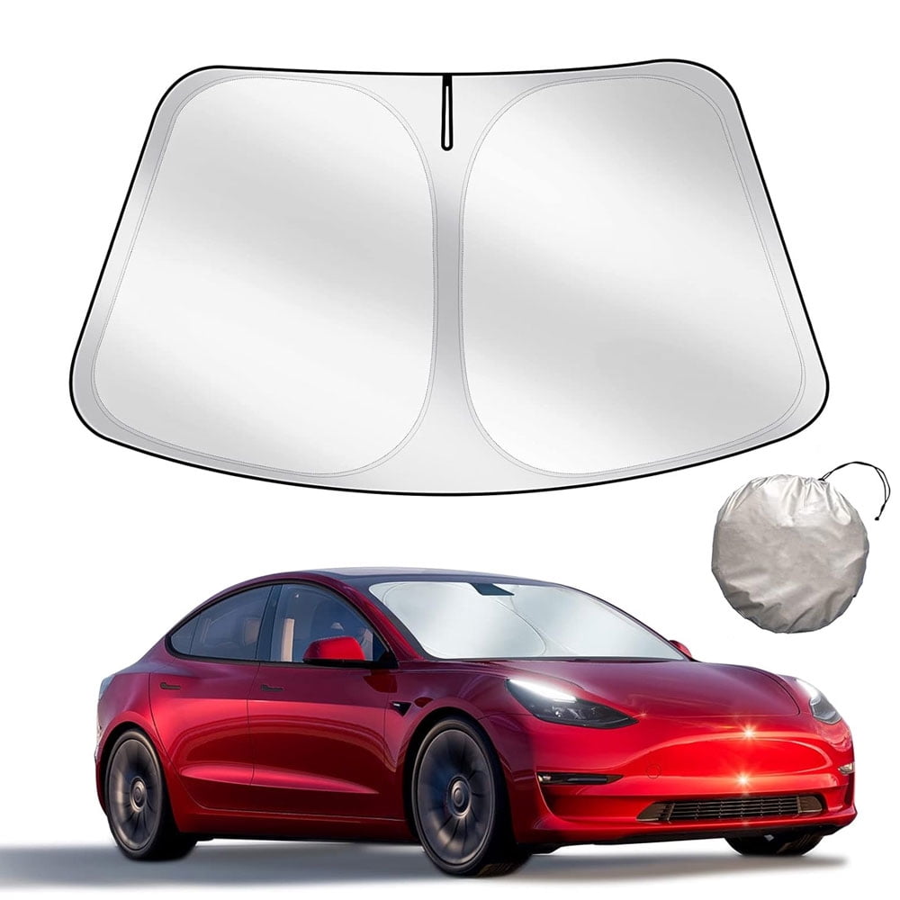 Sunshade for Tesla Model Y/3/S/X Windshield Improved UV Protection ...
