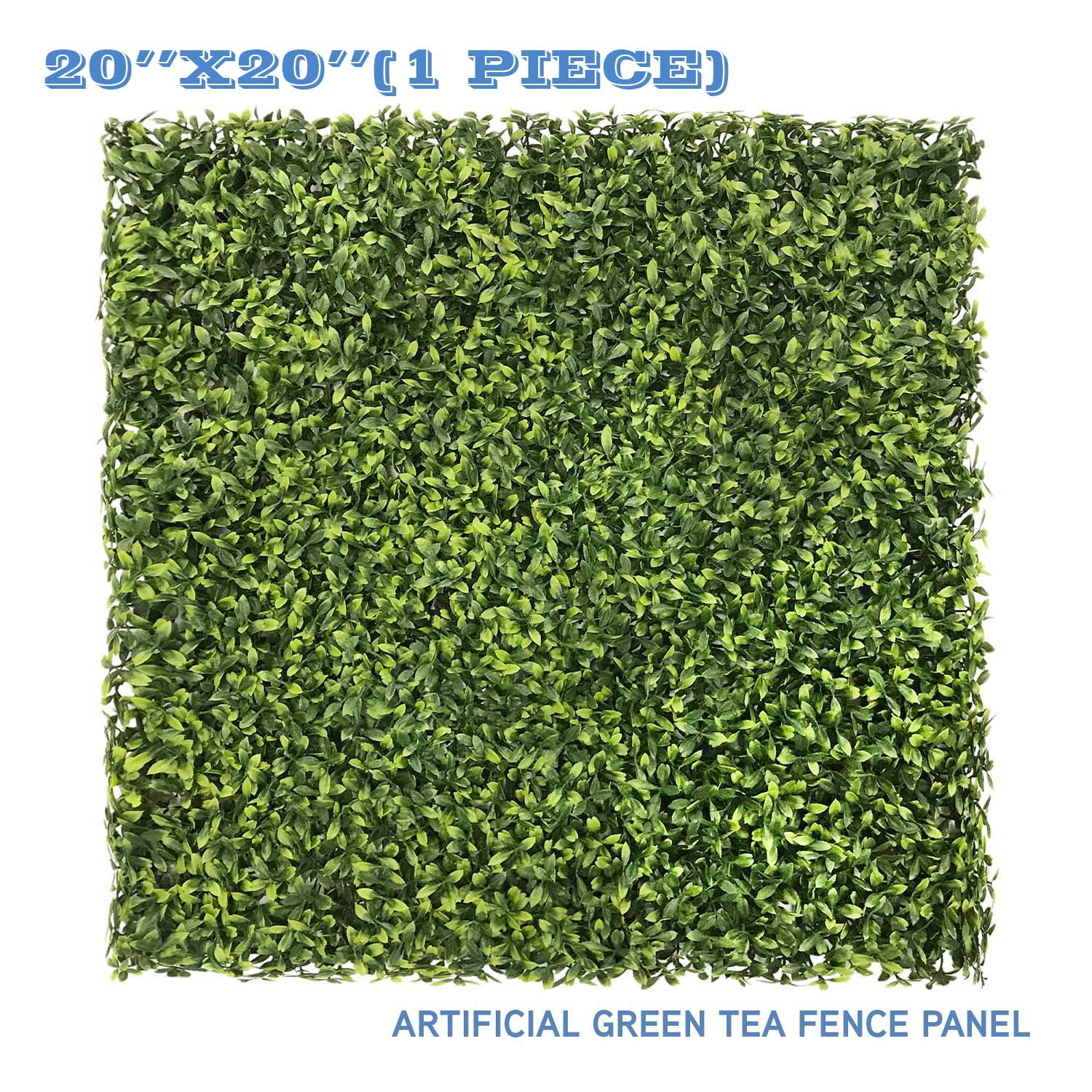 Sunshades Depot Artificial Green Tea 02 Fence Panel Green Wall ...