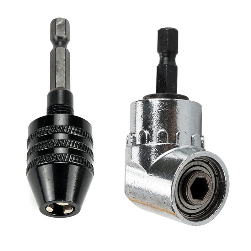 Sunshine 1 Set 105?? Right Angle Head Screwdriver 1/4 Hex Shank Drill ...