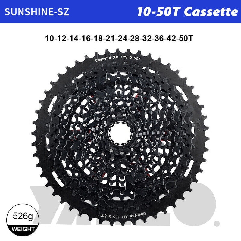Sunshine 12 Speed XD Hub Cassette 9-50T 10-50/52T Fits Sram XD SX NX GX ...