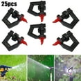 Sunshine 25Pcs G Type 360° Micro Rotary Tripod Nozzle Sprinklers Head ...
