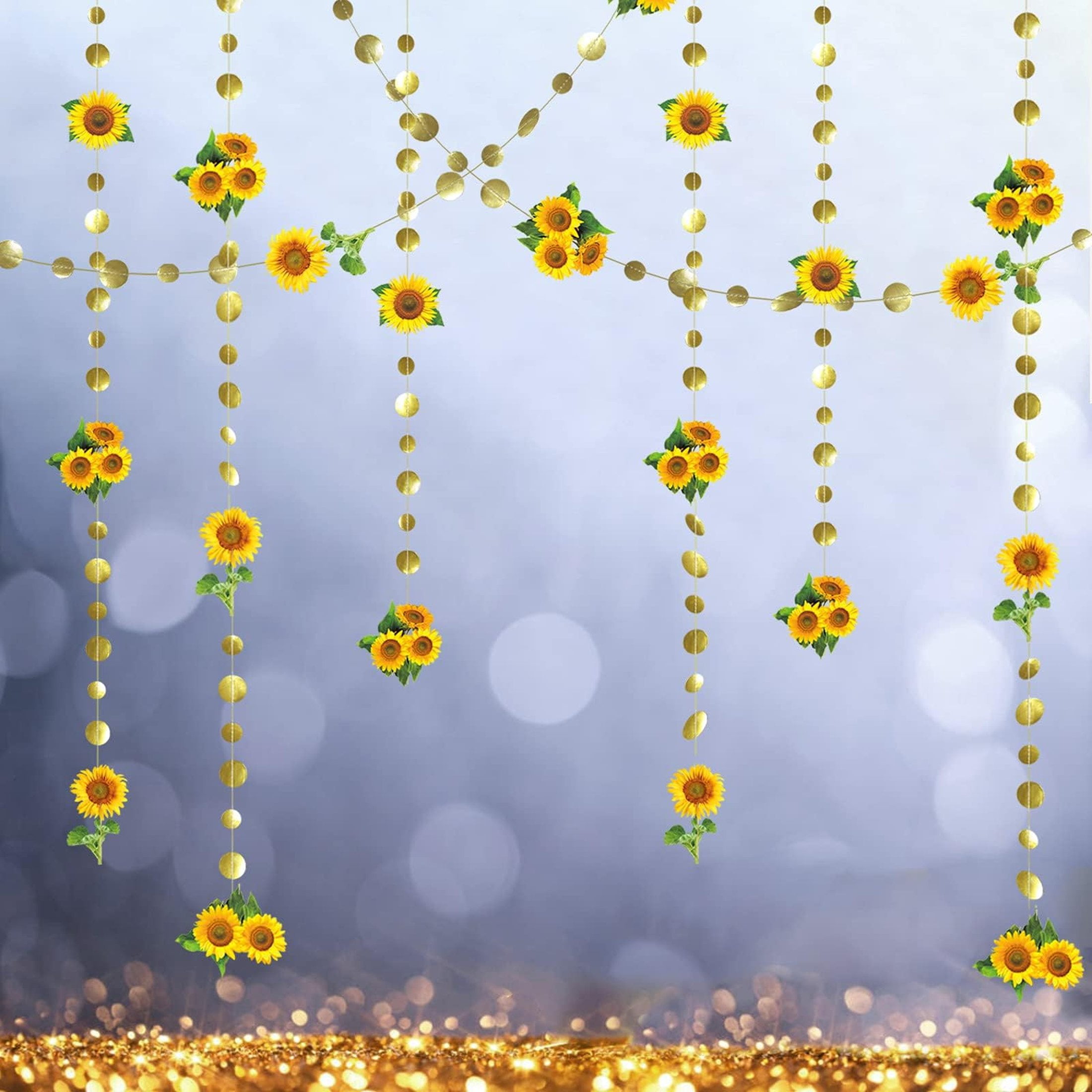 Sunshine Blossom Garland for Kids Birthday Celebrations, Autumn-Themed ...
