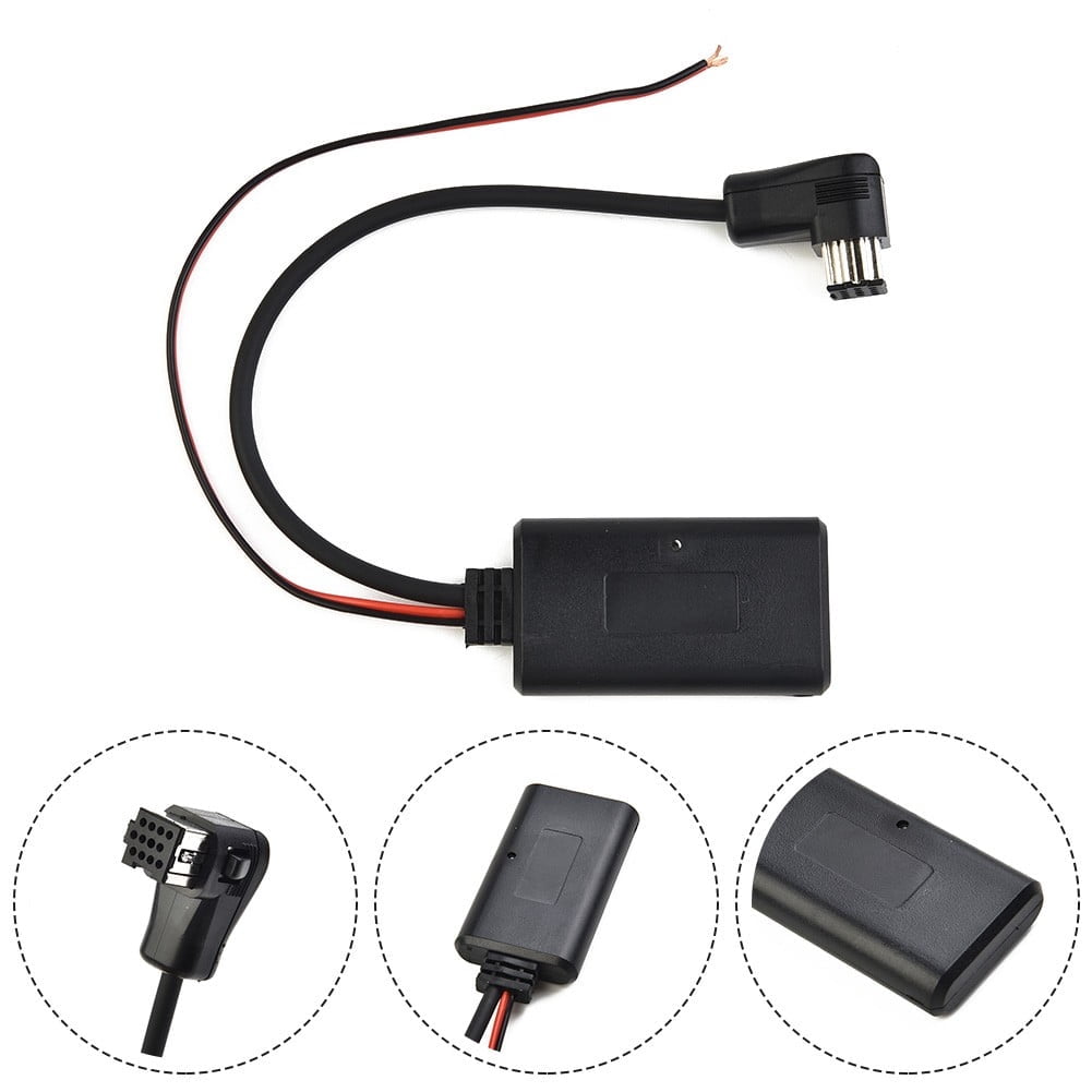 Sunshine Car Bluetooth Audio Cable Adapter Aux Receiver 12-Pin for ...