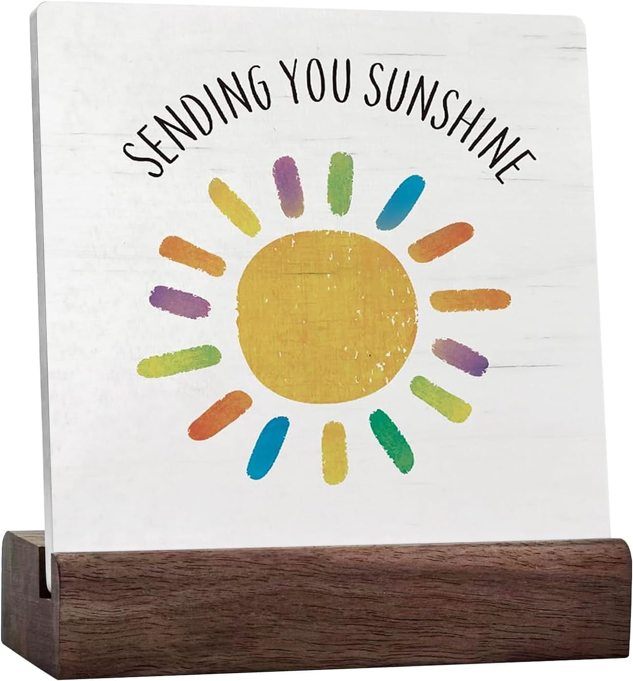 Sunshine Ceramic Table Sign Decor,Sending You Sunshine,Spring Decor ...
