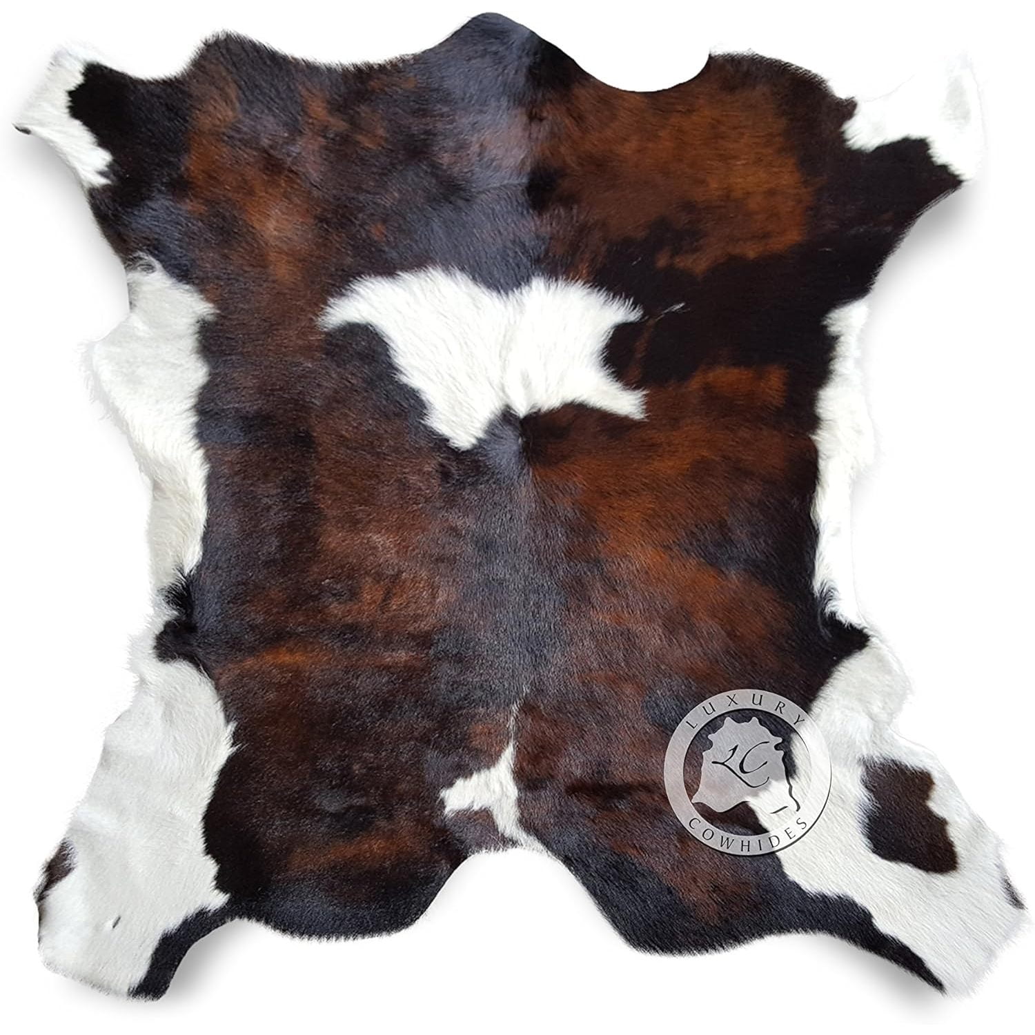 Sunshine Cowhides 100% Genuine Calfskin Tricolor Exotic Calf Hide ...