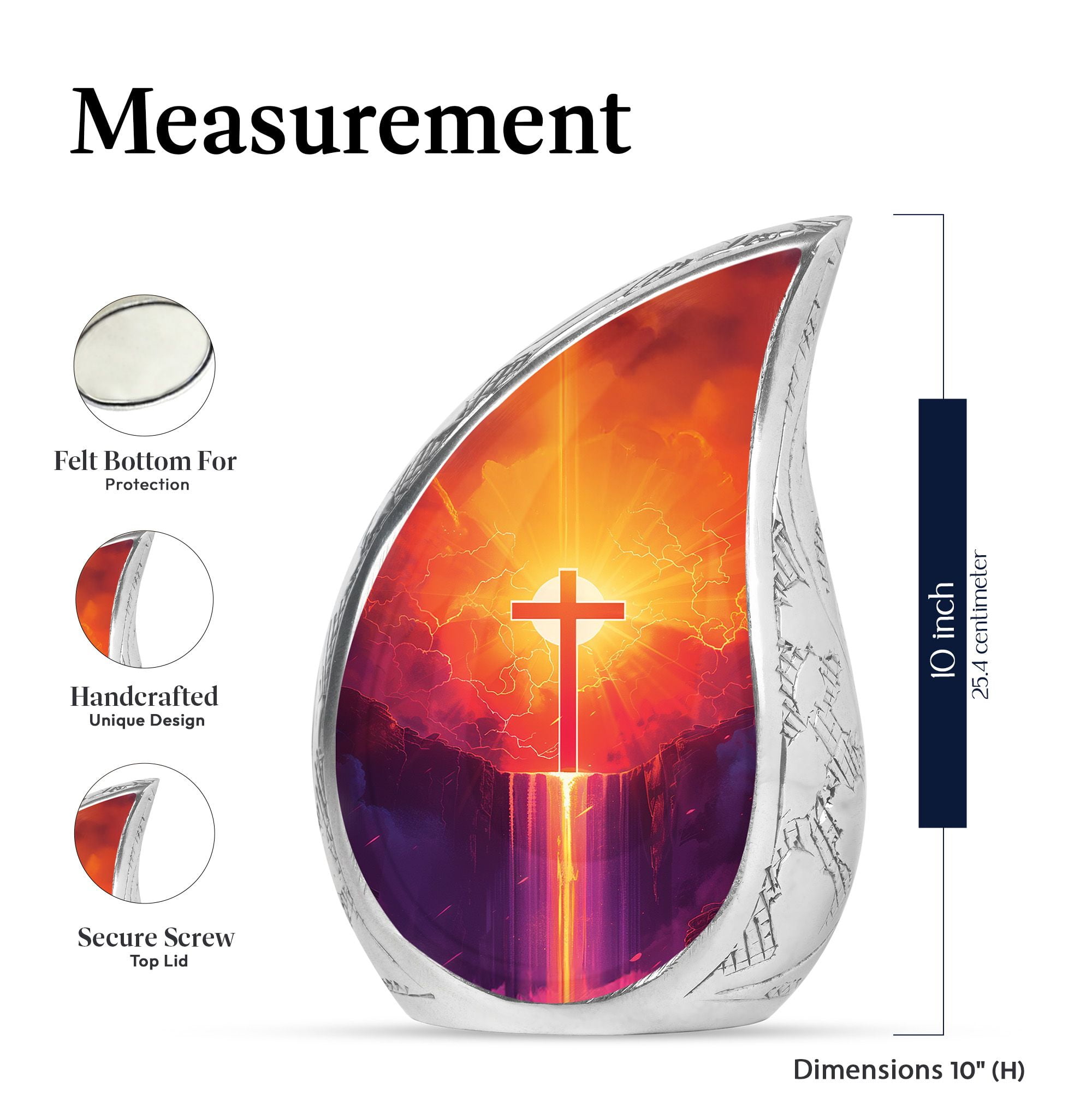 Sunshine Cross Large Urns For Human Ashes Adult Female & Male ...