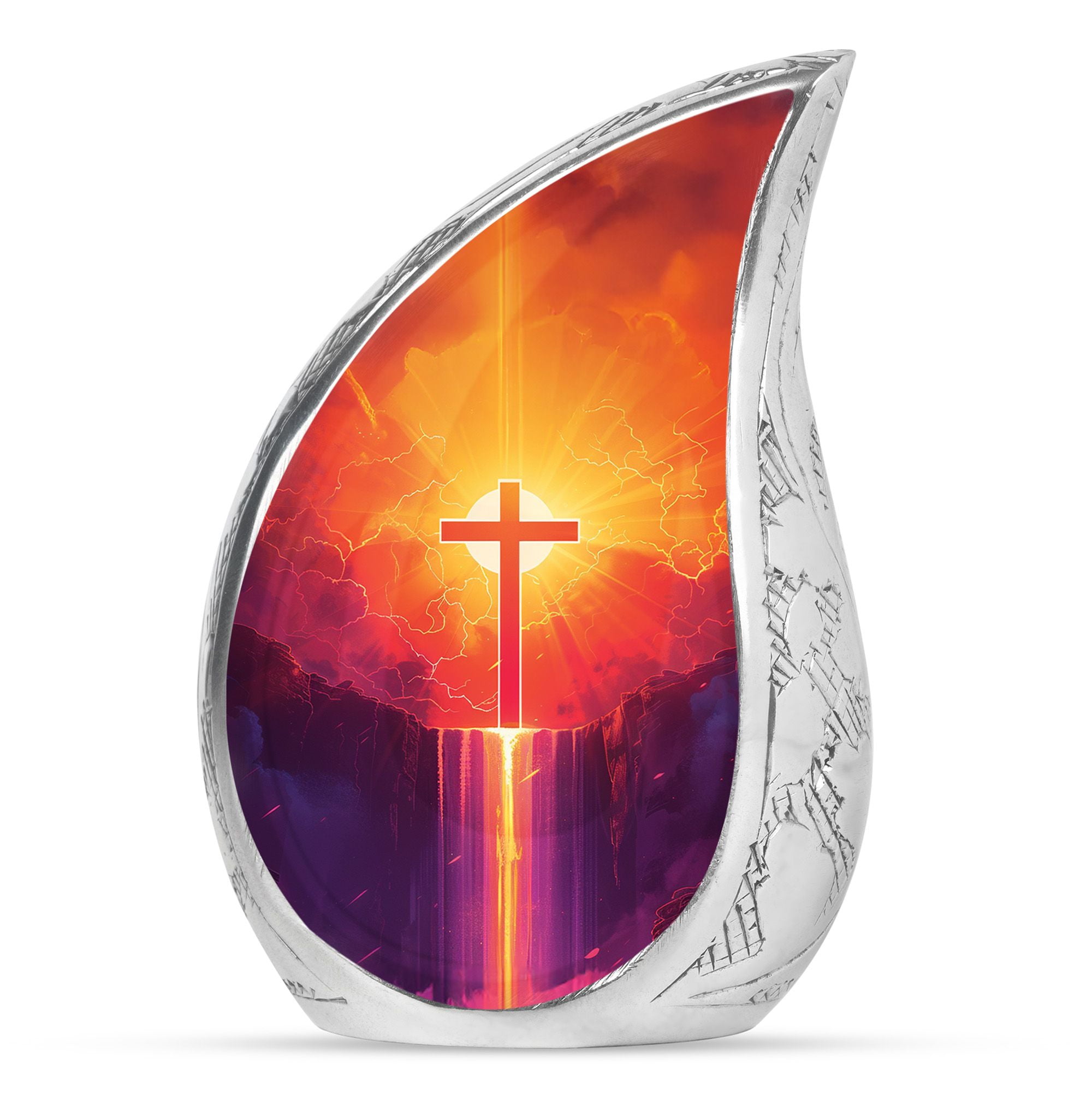 Sunshine Cross Small Urns For Ashes Adult Male - Mini Cremation Urn For ...