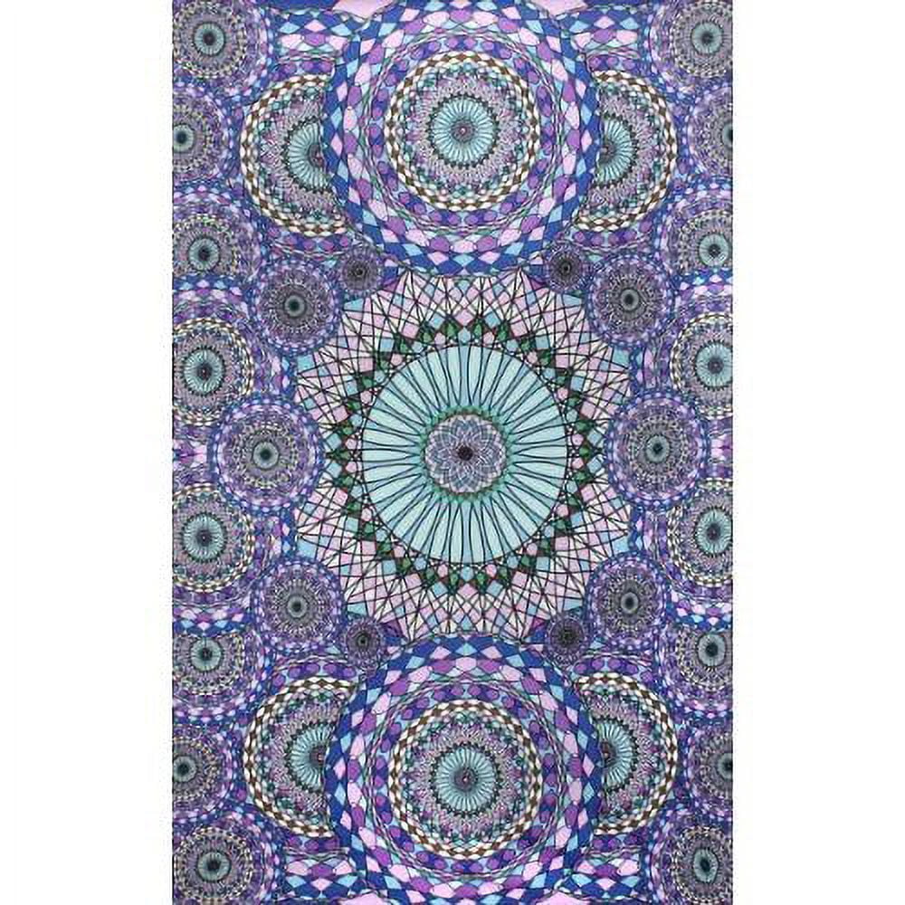 Sunshine Joy 3D Geometric Rings Tapestry Tablecloth Beach Sheet 60x90 ...
