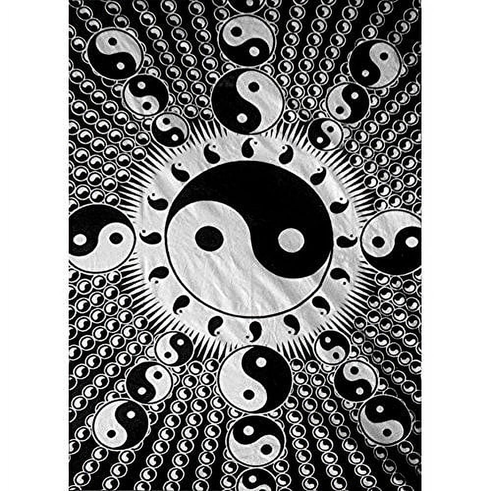 Sunshine Joy Yin Yang Spiral Tapestry - Walmart.com