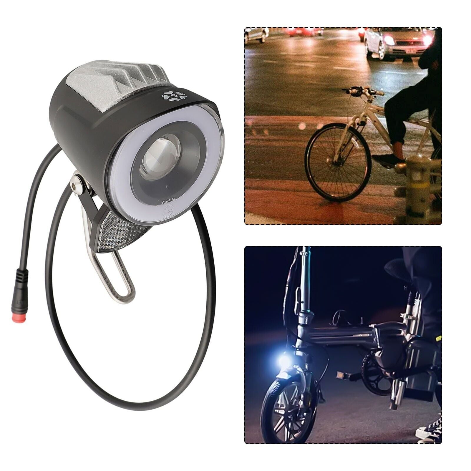 Sunshine LED Headlight For-E-Bike Front-Light Spotlight Electric ...