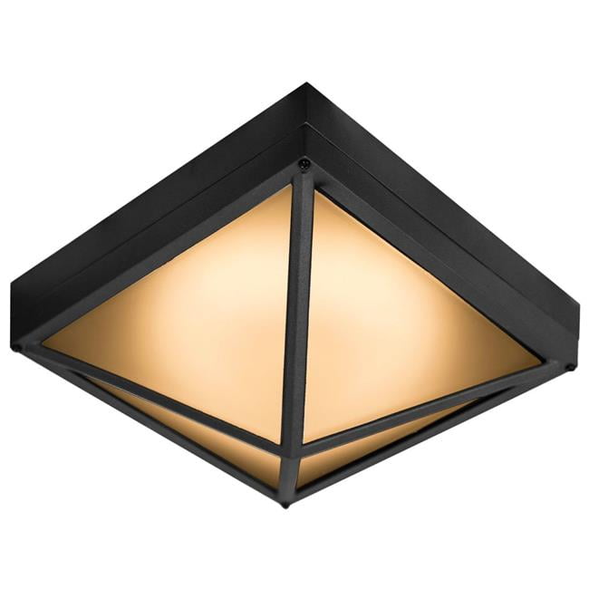 Sunshine Lighting B3166804 Sunlite Pyramid Flush Mount Ceiling Light ...
