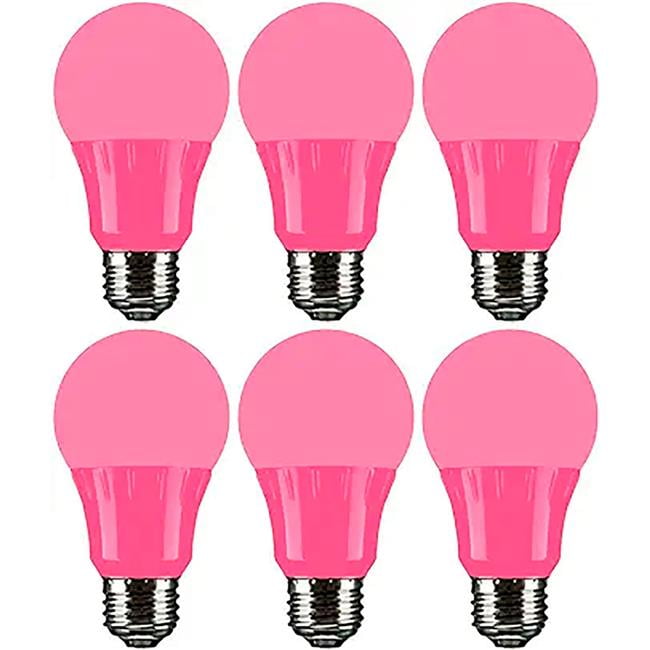 Sunshine Lighting B3166985 Sunlite LED A19 Colored Light Bulb - E26 ...