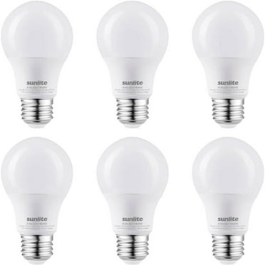 Sunshine Lighting B3166985 Sunlite LED A19 Colored Light Bulb - E26 ...