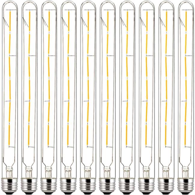 Sunshine Lighting Sunlite LED T8 Filament Light Bulb - E26 Base - 5W ...