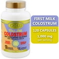Sunshine Naturals, Colostrum Gold, Dietary Supplement, 120 Capsules ...