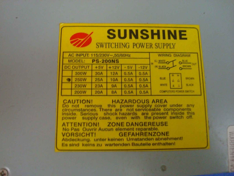 Sunshine PS-200NS - Walmart.com