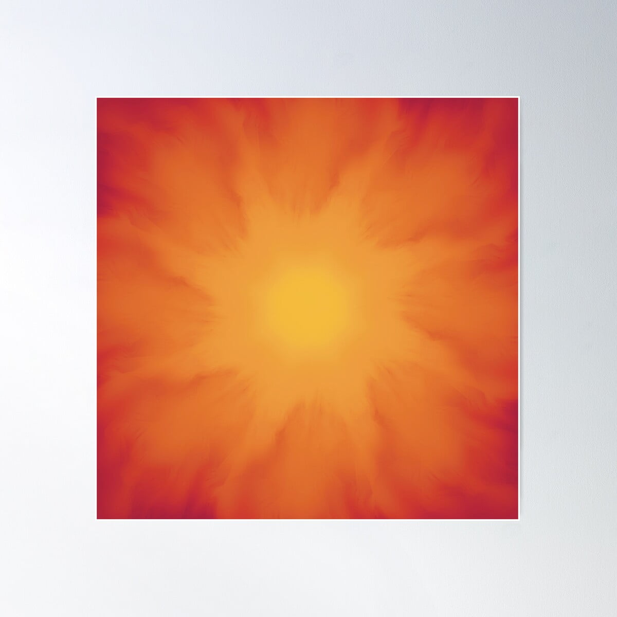 Sunshine Poster Wall Art, Modern Wall Decor For Living Room Bedroom ...