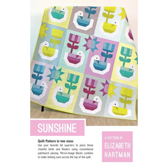 Sunshine Quilt Pattern by Elizabeth Hartman - Walmart.com