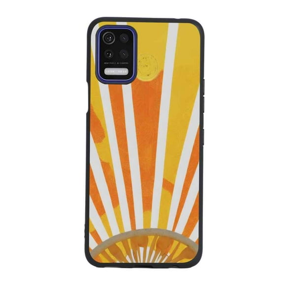 Sunshine-Ray-of-Sun-Boho-Style-Yellow-Orange-Happy-4 phone case for LG K52 for Women Men Gifts ...