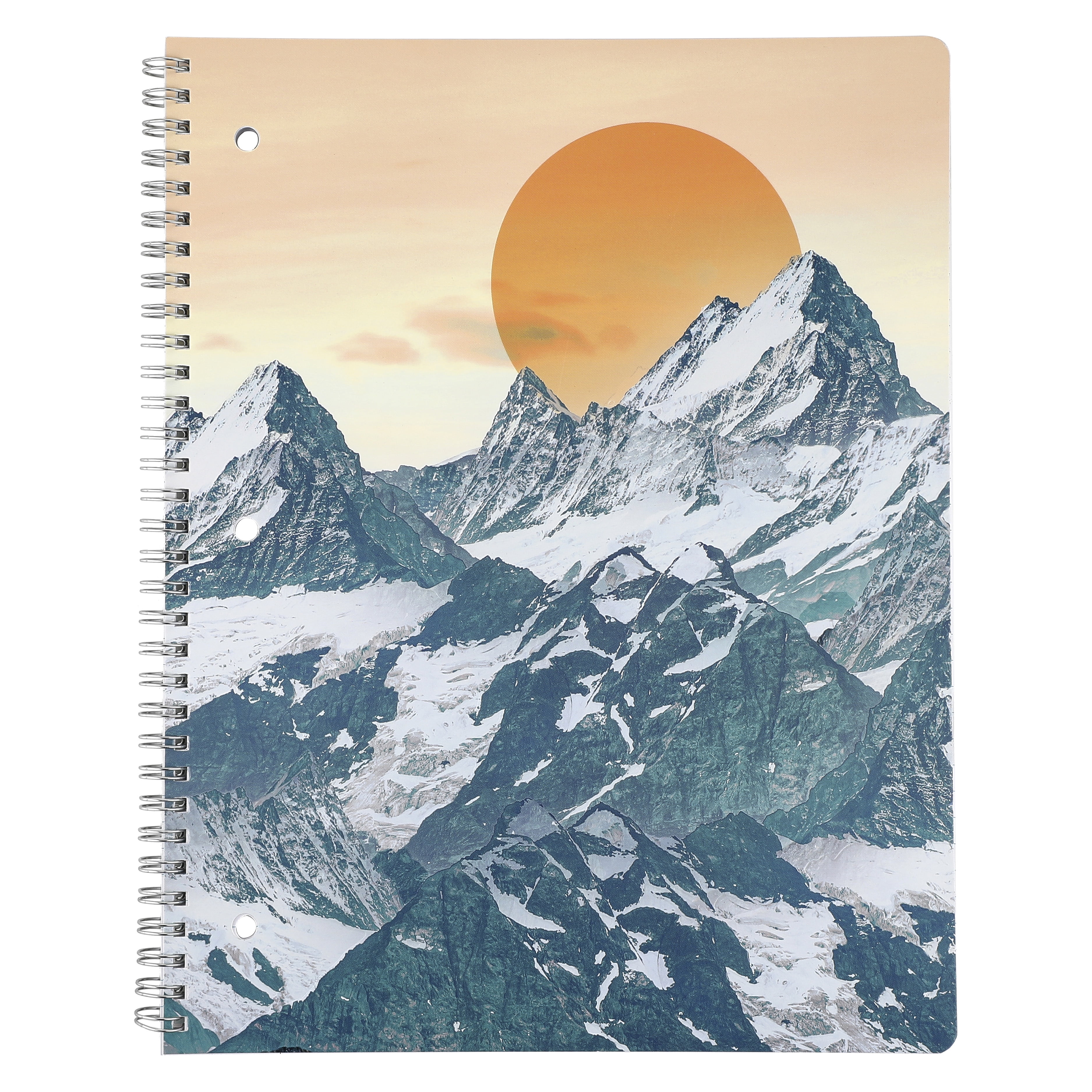 Sunshine & Sage 1 Subject Notebook Mountains College Ruled - Walmart.com