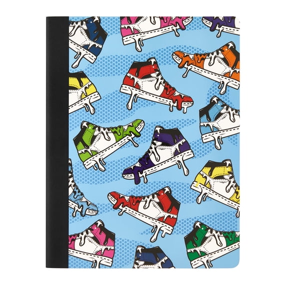 Sunshine & Sage Composition Notebook Sneakers Wide Rule - Walmart.com