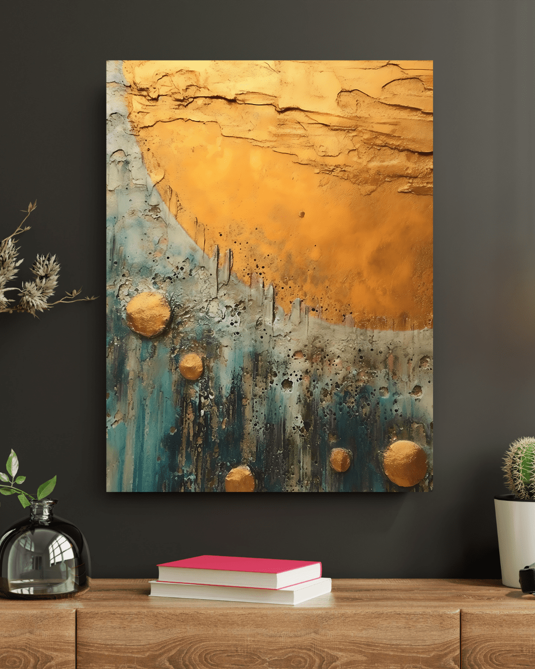Sunshine Serenade -Sun Canvas Wall Art - Walmart.com