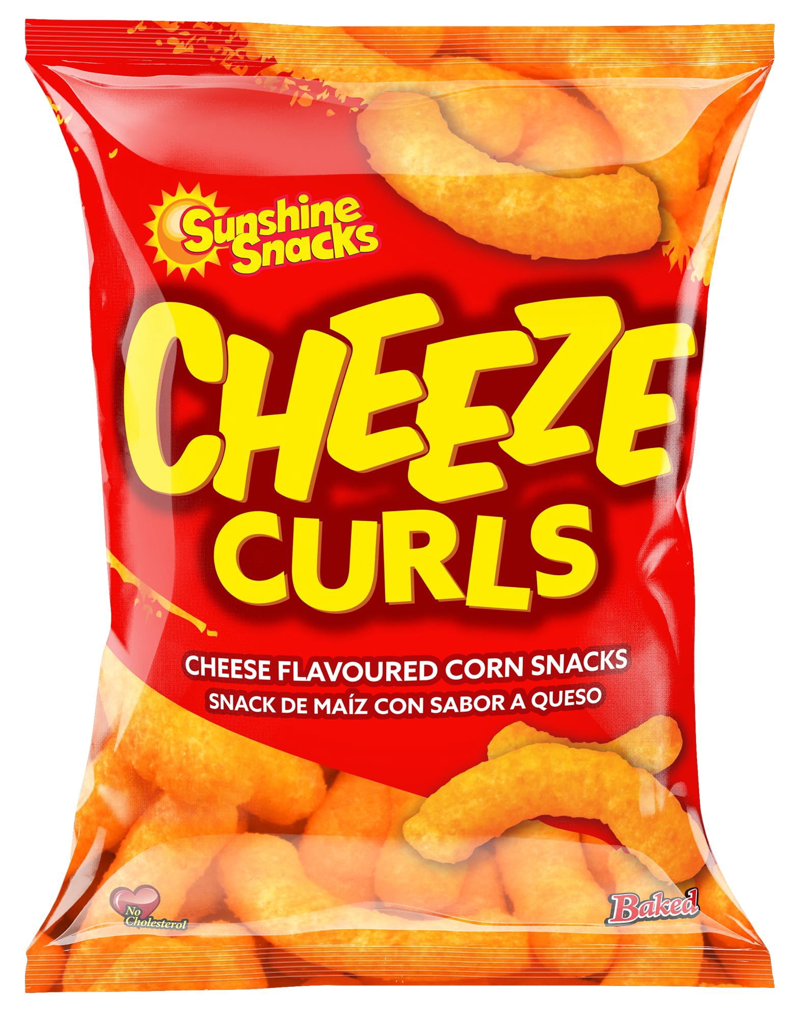 SUNSHINE SNACKS CHEESE CURLS SNACK 1.16 OZ (33 G) - Walmart.com