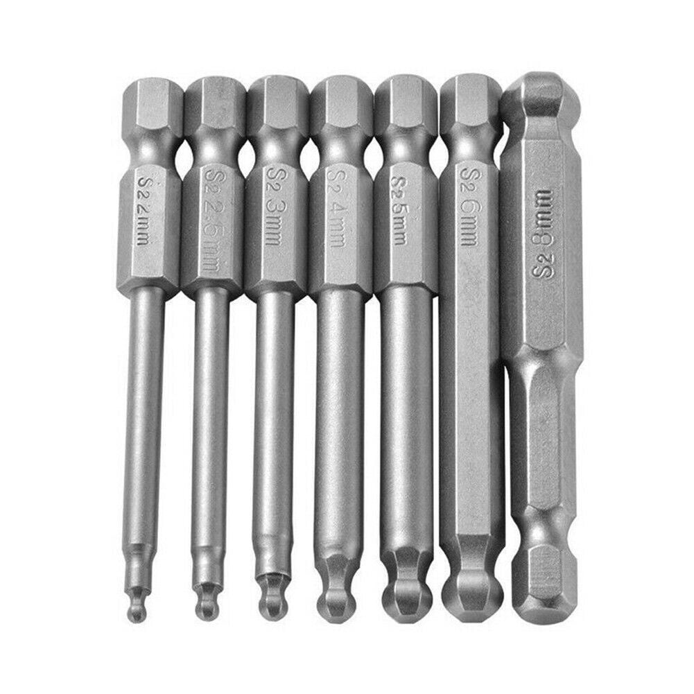 Sunshine Socket Screwdriver Bit Hex Ball Long driver drill Strong ...