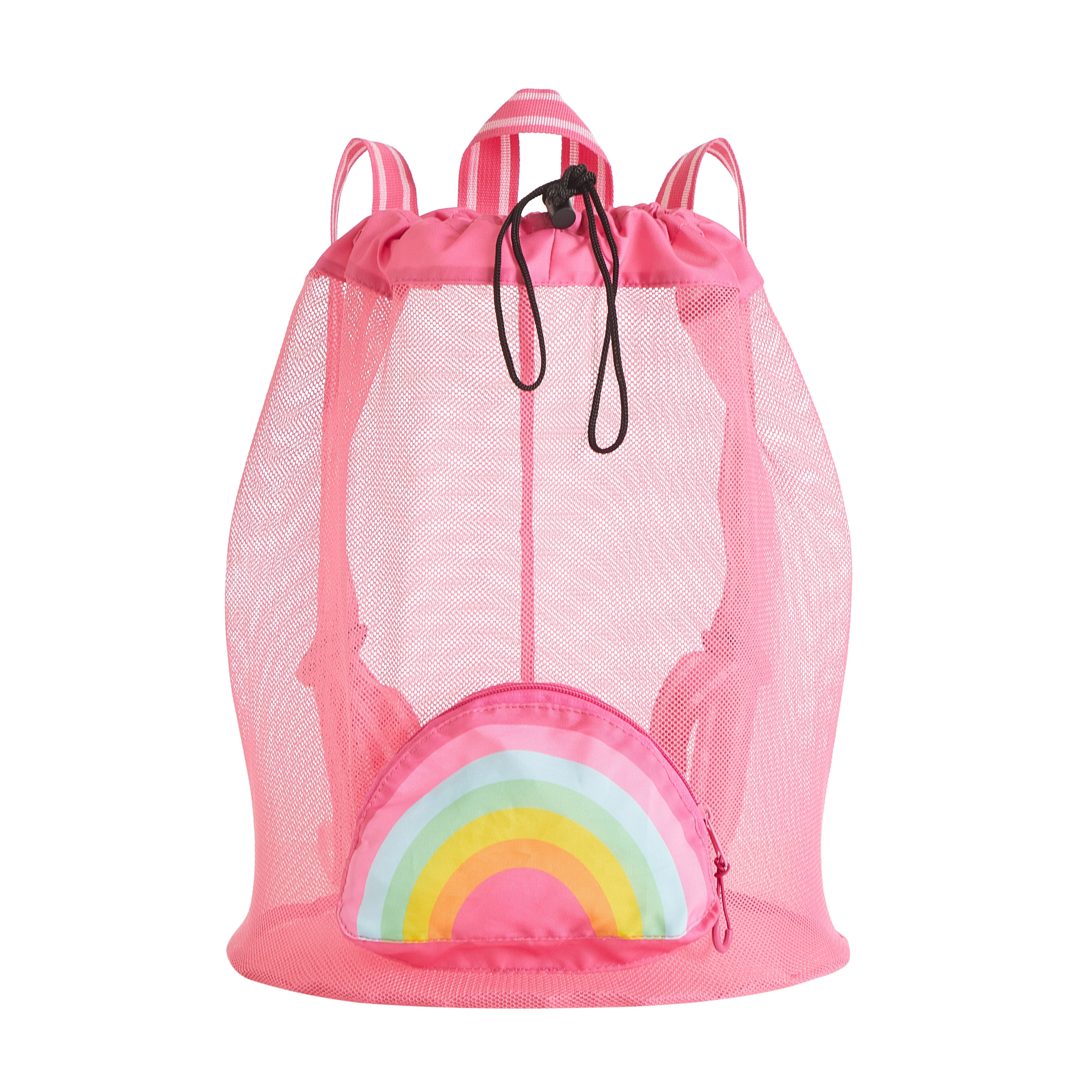 Sunshine Squad Rainbow Beach Convertible Mesh Backpack - Walmart.com