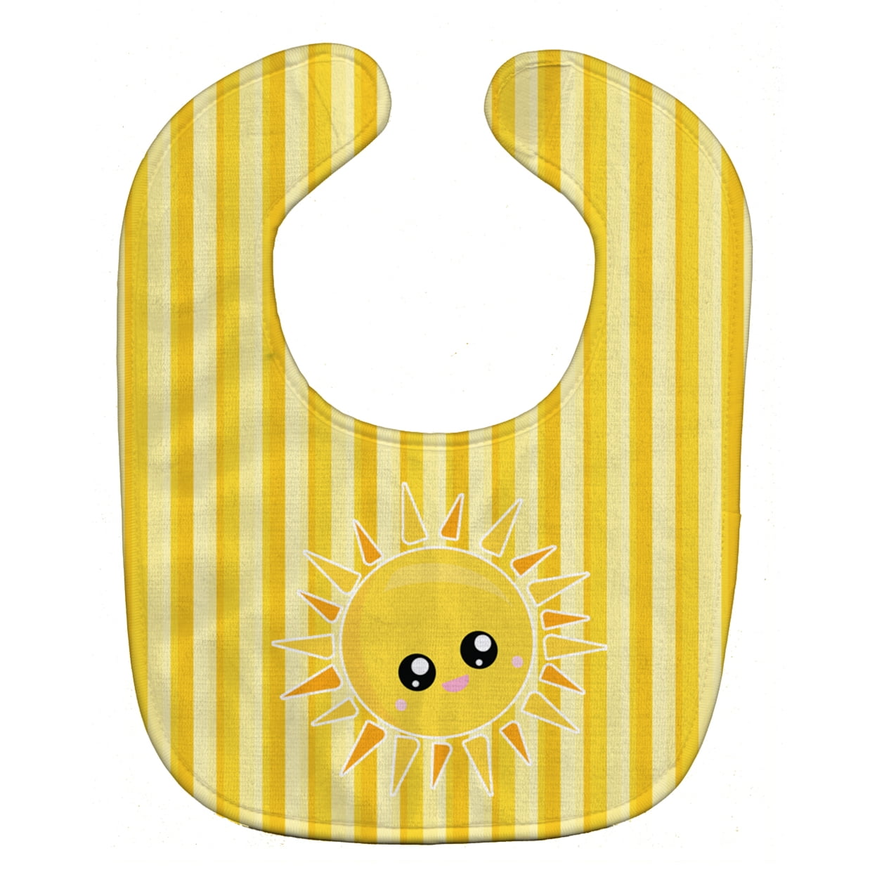 Sunshine Sun Face on Stripes Baby Bib - Walmart.com