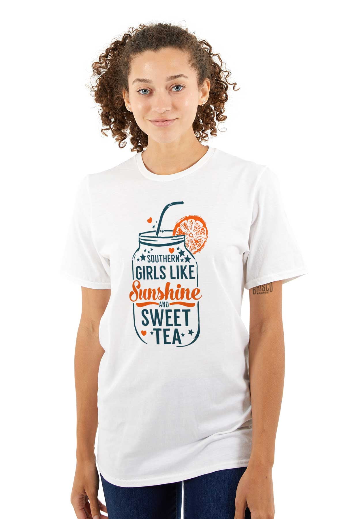 Sunshine Sweet Tea Southern Belle Women Plus Size Graphic Tee Tees ...