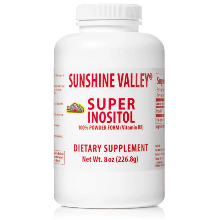 Sunshine Valley Inositol Supplement - Vitamin B8 Powder for Health ...