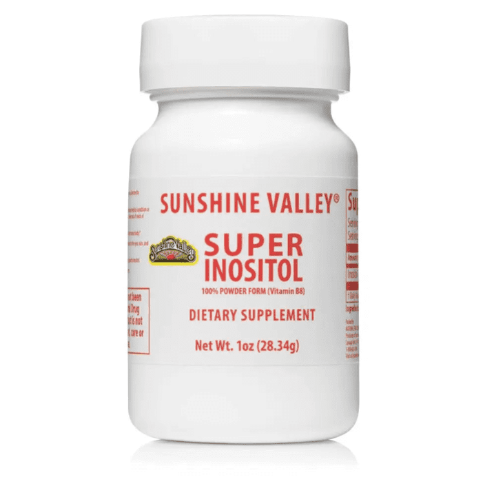 Sunshine Valley Super Inositol Powder, 16 oz, Vitamin B8 Dietary ...