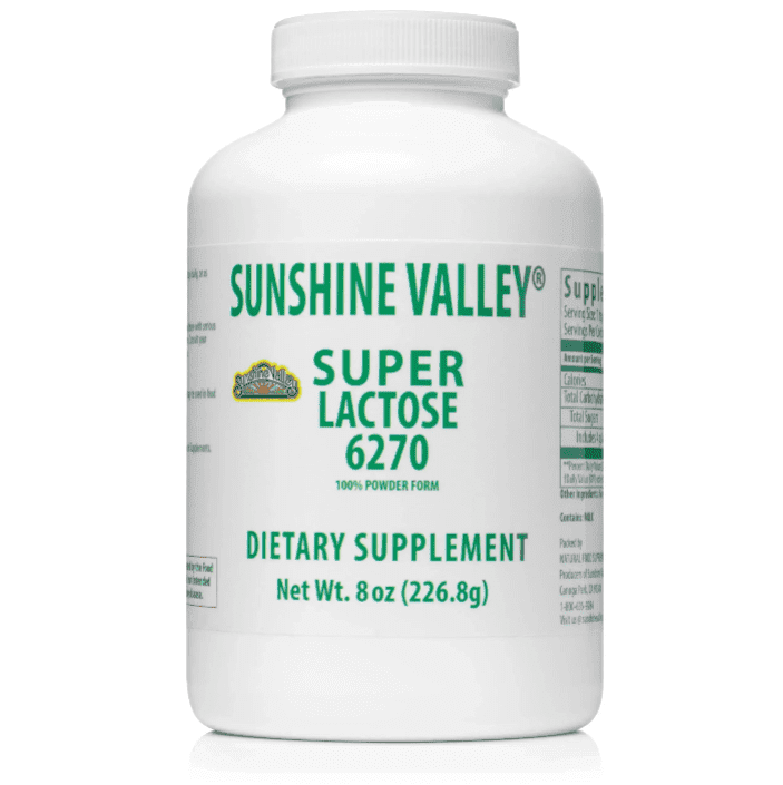 Sunshine Valley® Super Lactose 6270 Dietary Supplement Powder 8 oz ...