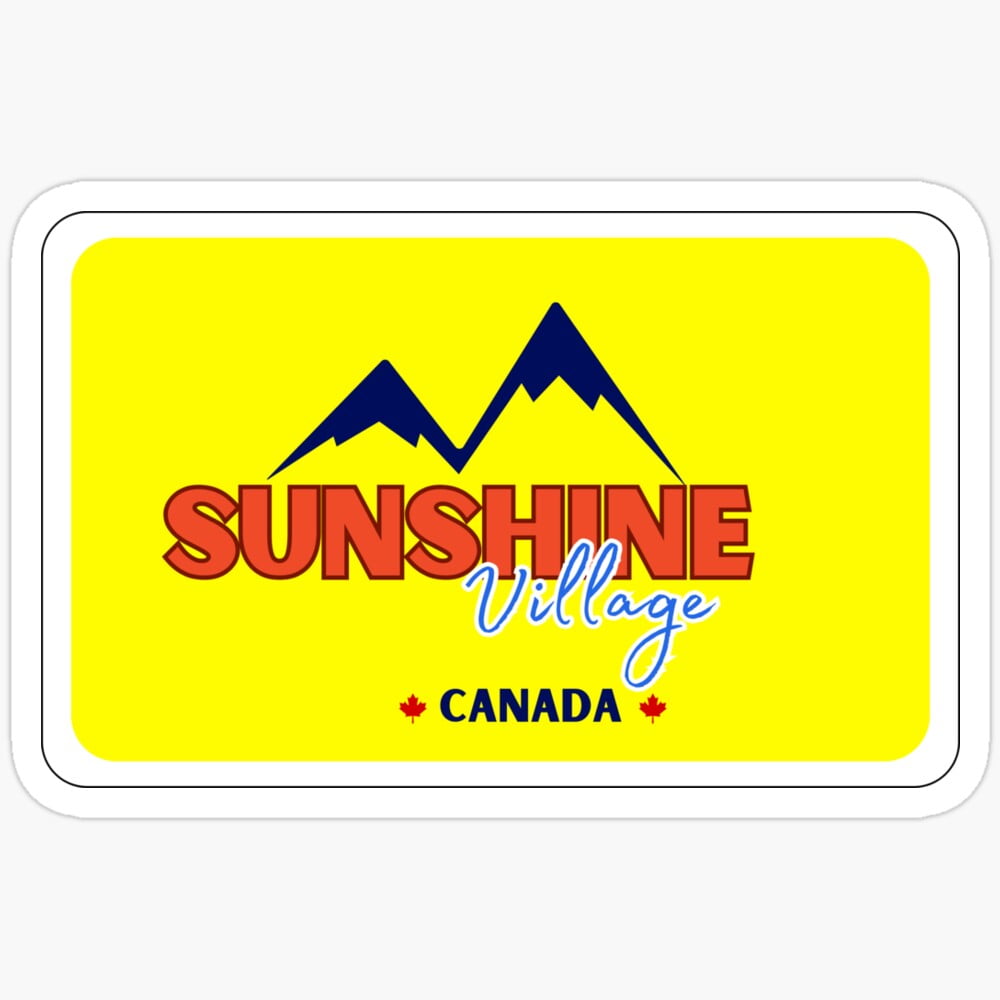 Sunshine Village Sticker Phone Decal Water Bottle Stickers Car Decals ...